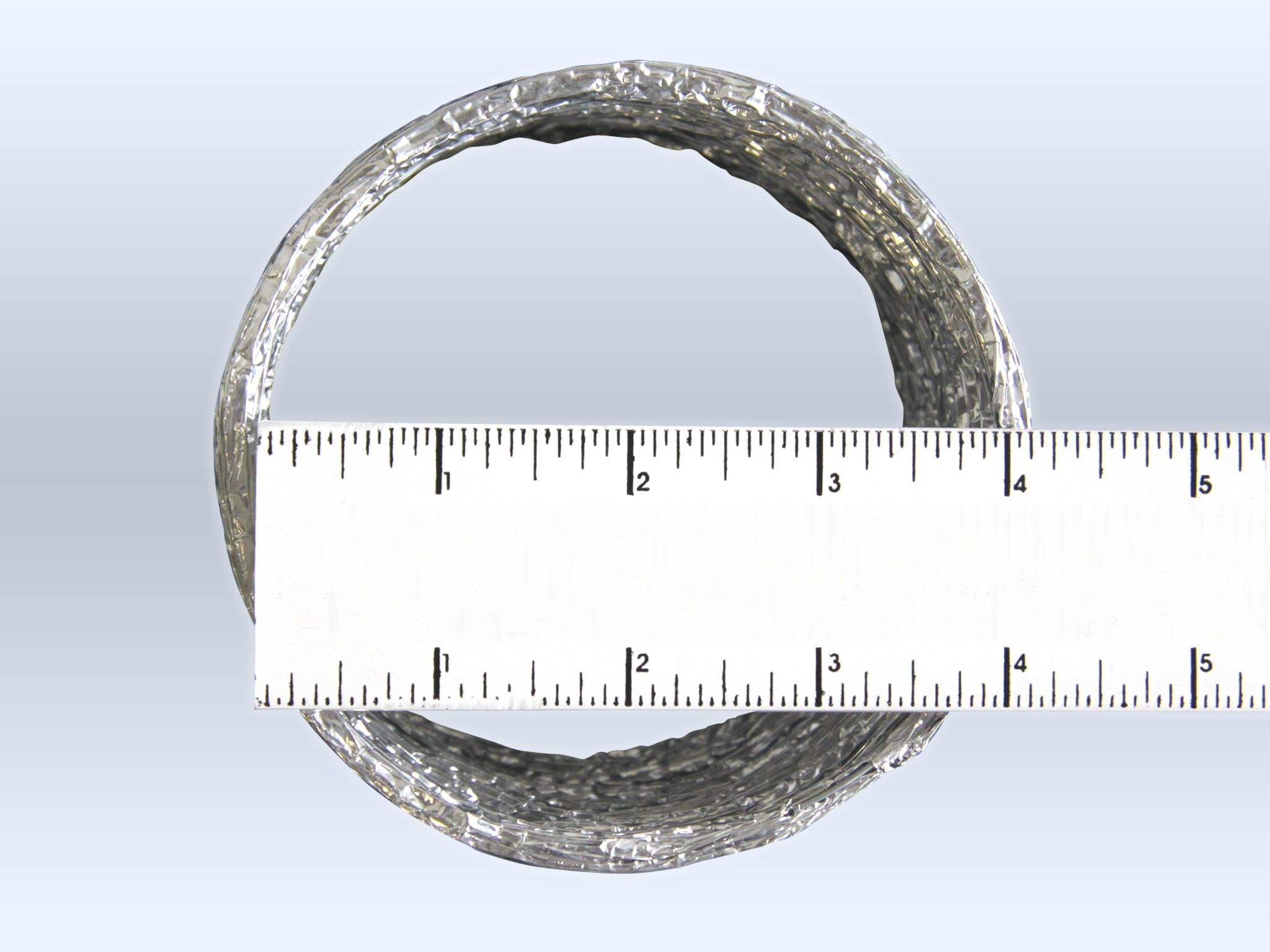 DryerFlex Transition Hose - 25 Feet, includes two DryerClamps